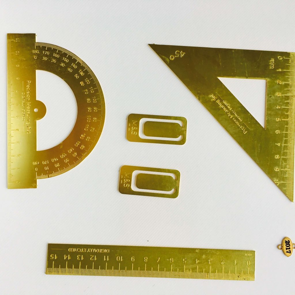 High Quality Brass Rulers For Students | Best Etching 2025