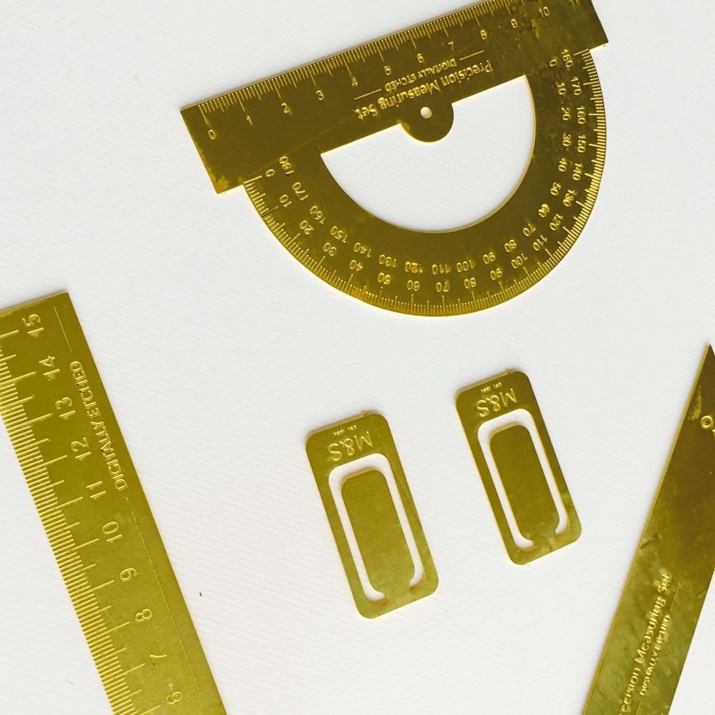 High Quality Brass Rulers For Students | Best Etching 2025