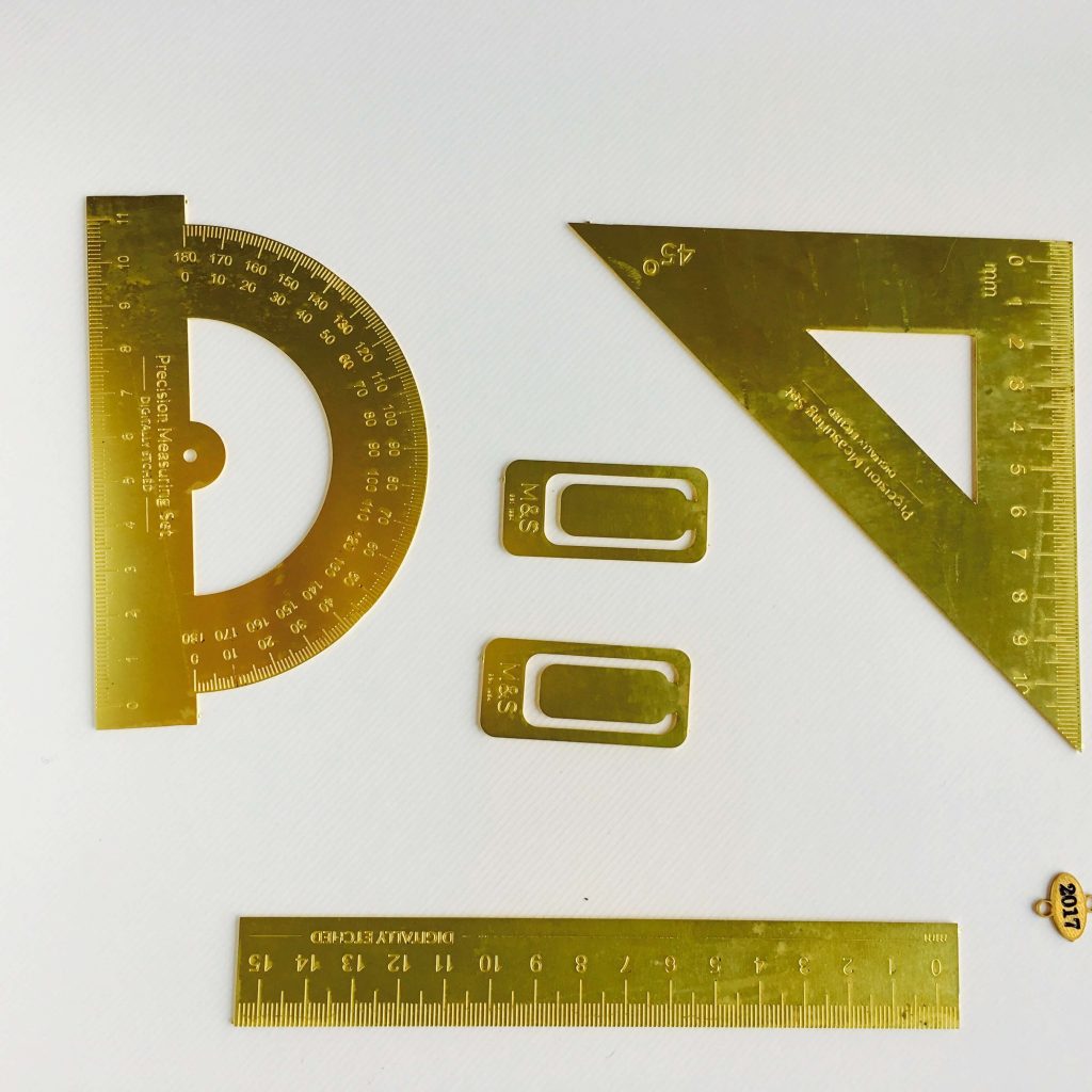 High Quality Brass Rulers For Students | Best Etching 2025