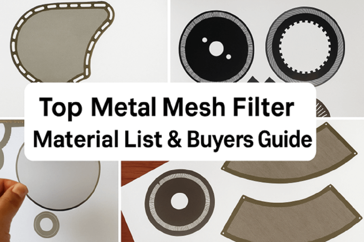 Top Metal Mesh Filter Material List & Buyers Guide 2025